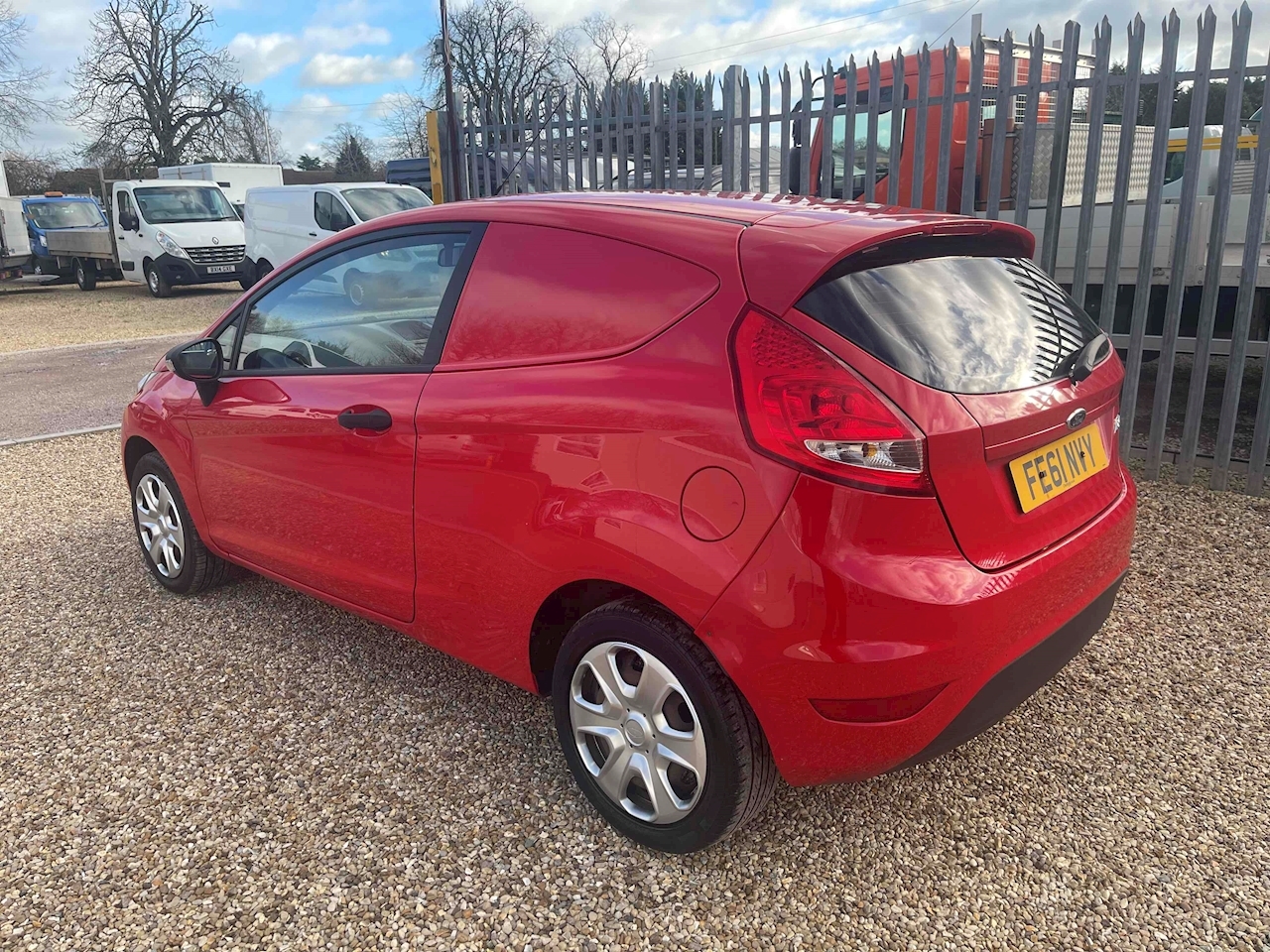 Used 2011 Ford Fiesta Van 1.4 TDCi Car Derived Van 3dr Diesel Manual ...