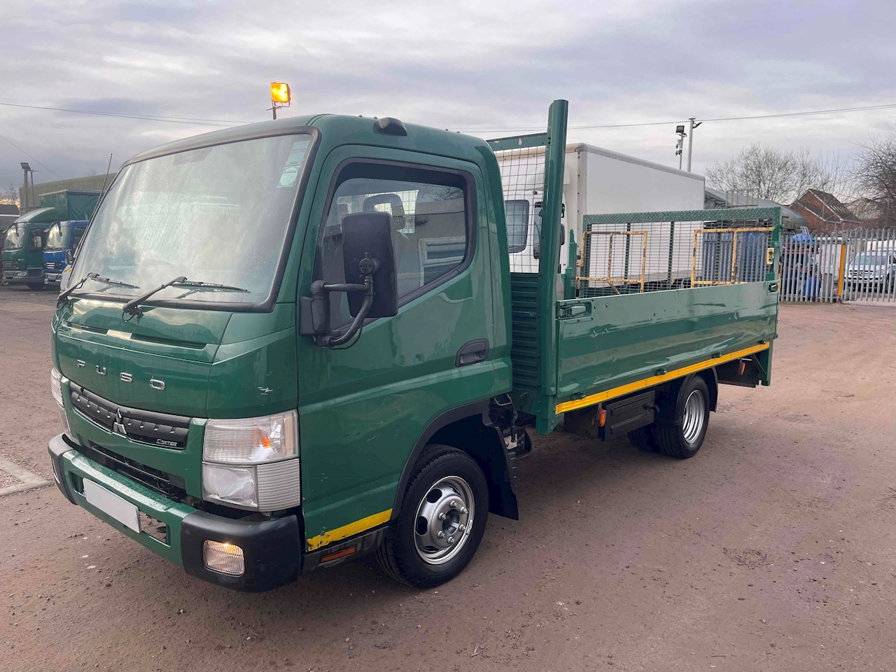 Used 2012 Mitsubishi Canter 3C13 3.0 MWB DRW DROPSIDE - TAIL LIFT For ...