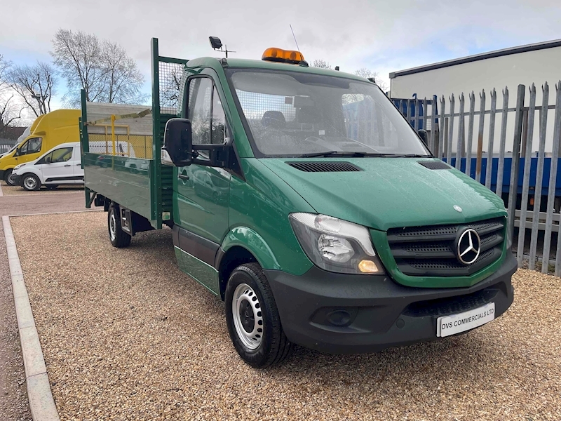 Used 2014 Mercedes-Benz Sprinter 2.1 CDI 313 LWB 14FT DROPSIDE FLATBED ...