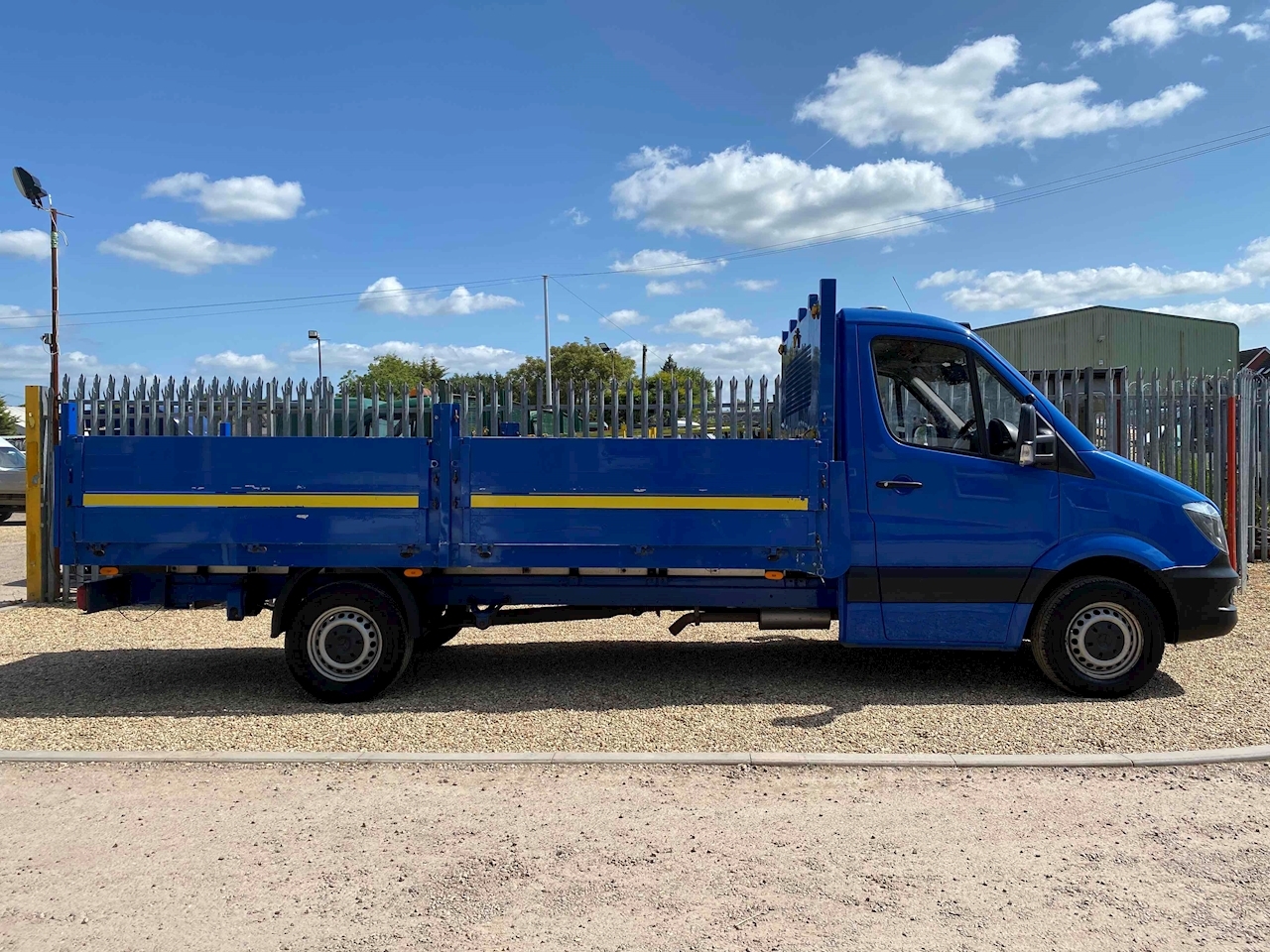 Used 2015 Mercedes-Benz Sprinter 2.1 CDI 313 LWB 14FT DROPSIDE FLATBED ...