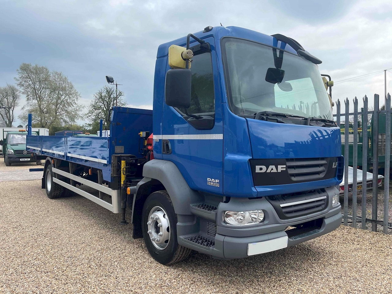 Used 2013 DAF LF Dropside Crane Lorry For Sale (U2133) | DVS