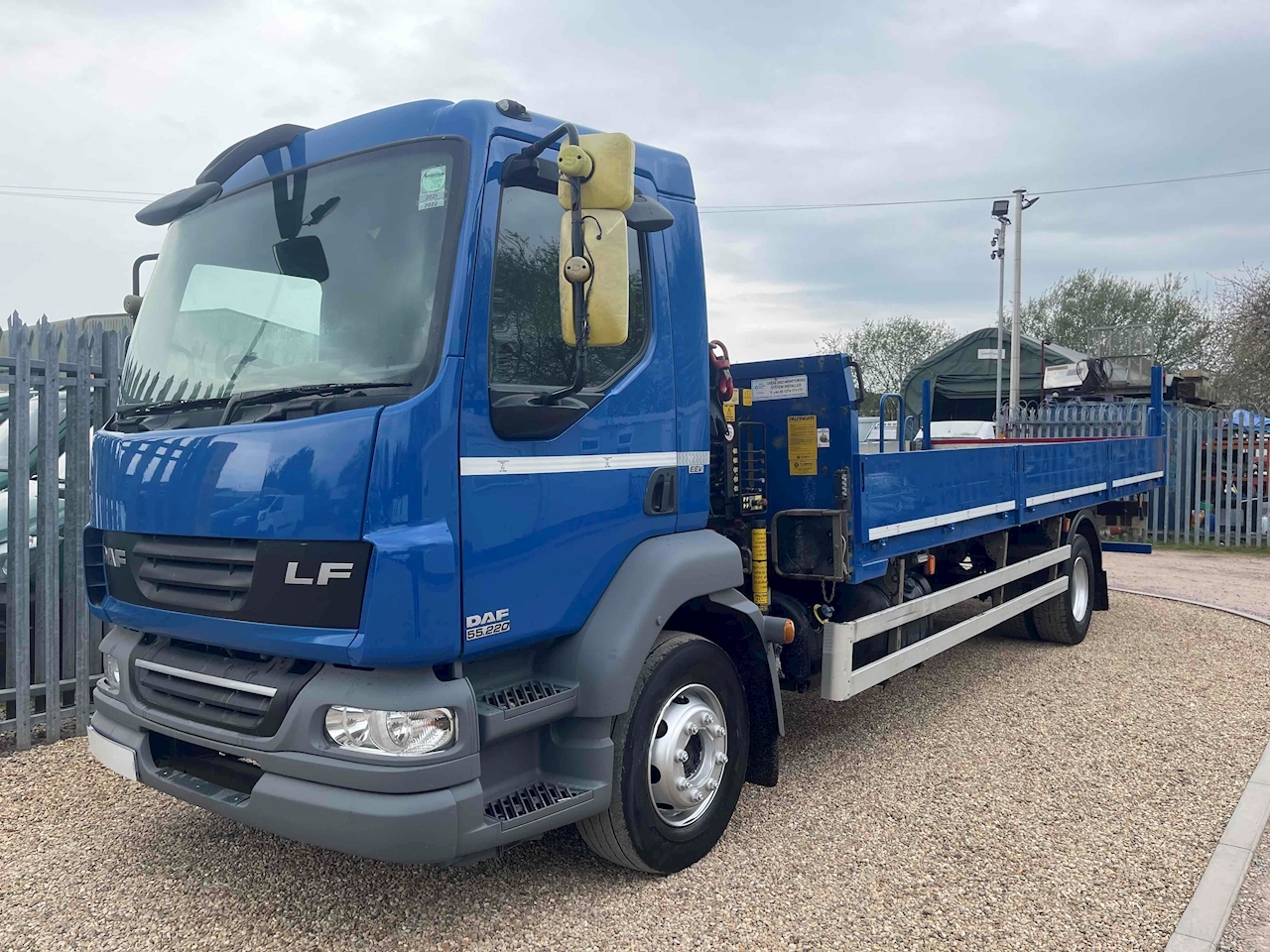 Used 2013 DAF LF Dropside Crane Lorry For Sale (U2133) | DVS