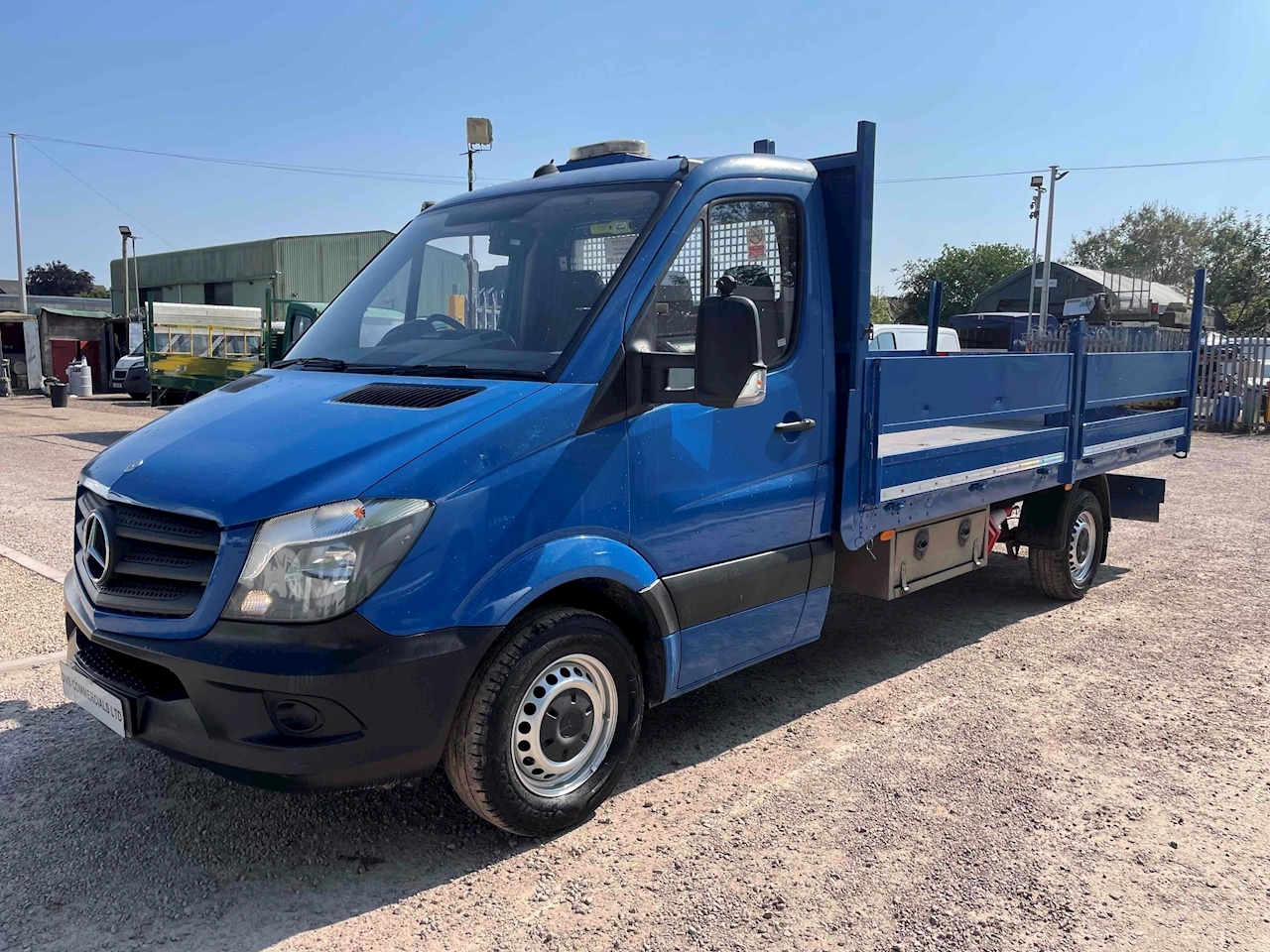 Used 2015 Mercedes-Benz Sprinter 2.1 CDI 313 LWB 14FT DROPSIDE FLATBED ...