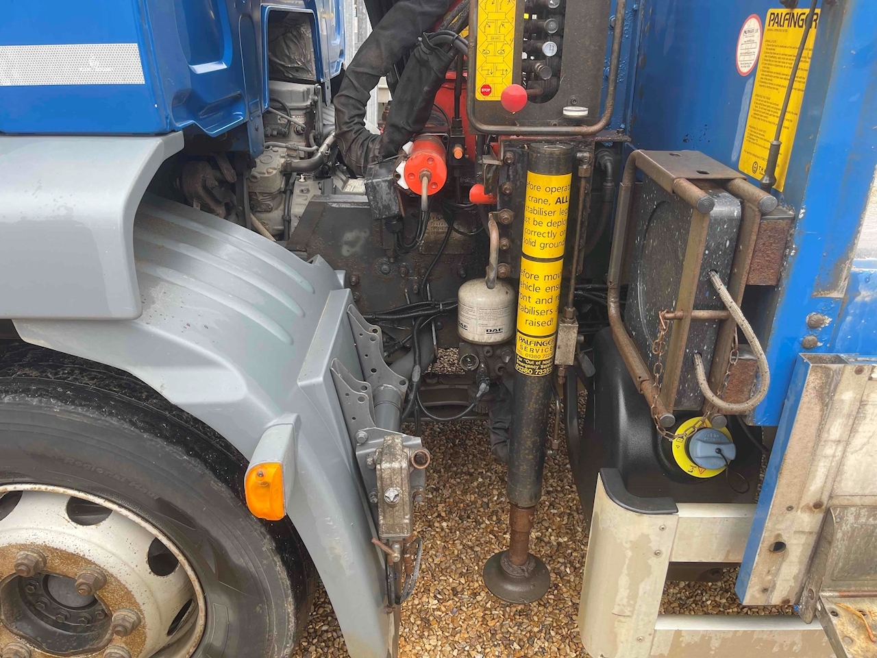 Used 2012 DAF LF 55.220 DROPSIDE CRANE LORRY 23FT For Sale (U2188) | DVS
