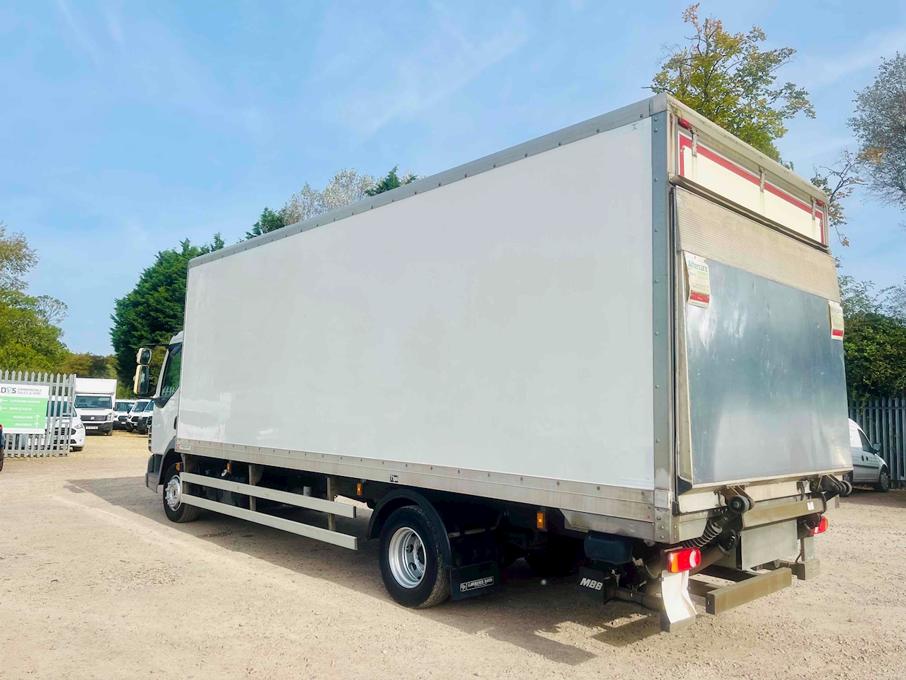 Used 2013 DAF LF 45.180 4.5 12 Ton Box Lorry - Tail Lift box For Sale ...
