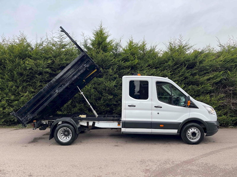 Used 2016 Ford Transit 2.2 TDCi 350 LWB DOUBLE CAB TIPPER - DRW For ...