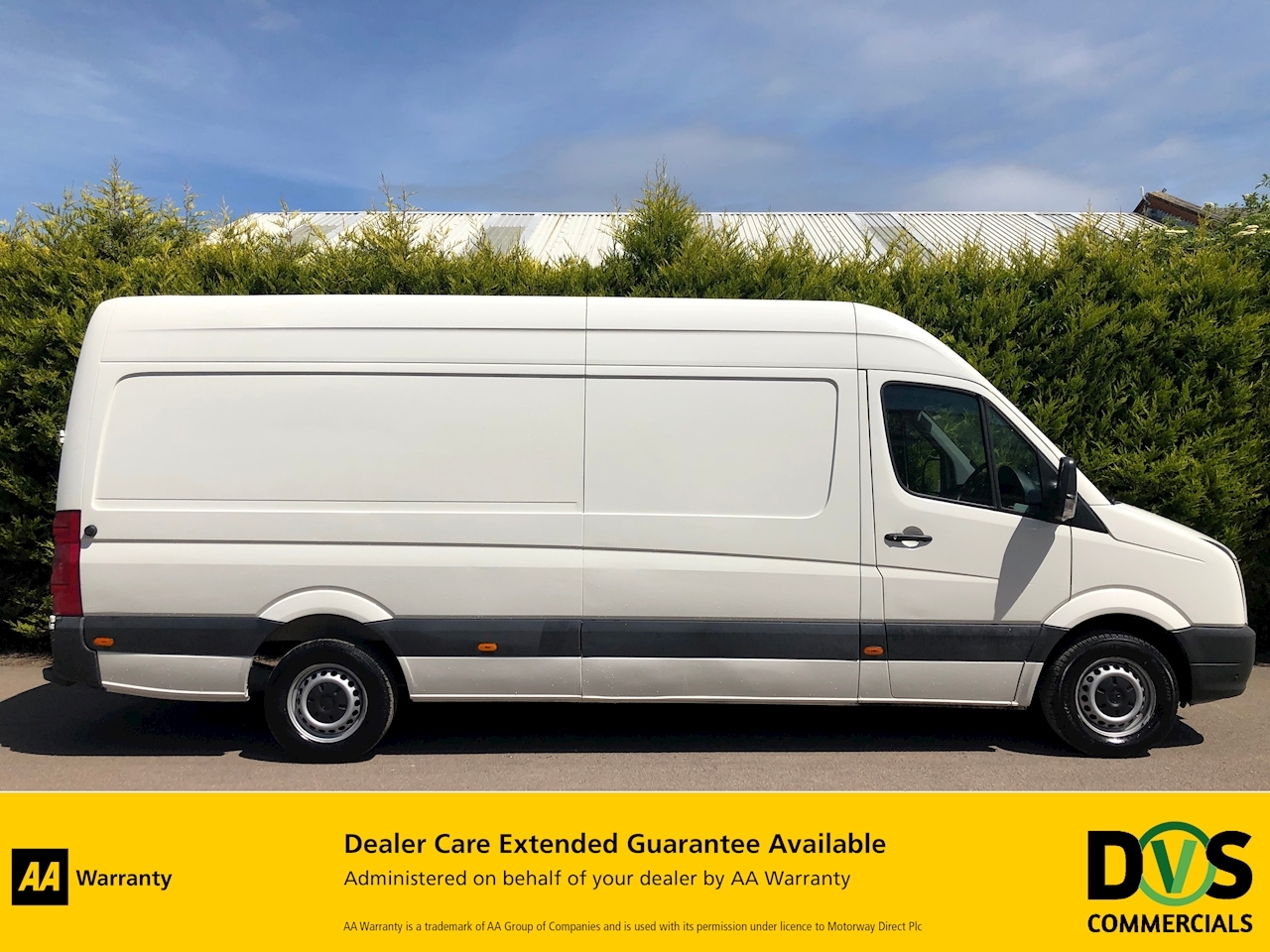 Used 2010 Volkswagen Crafter Cr35 2.5 Tdi LWB HIGH ROOF - PANEL VAN For ...