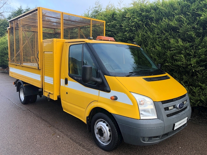 Used 2010 Ford Transit T350 2.4 115bhp CAGED TIPPER WITH TOOL BOX - DRW ...
