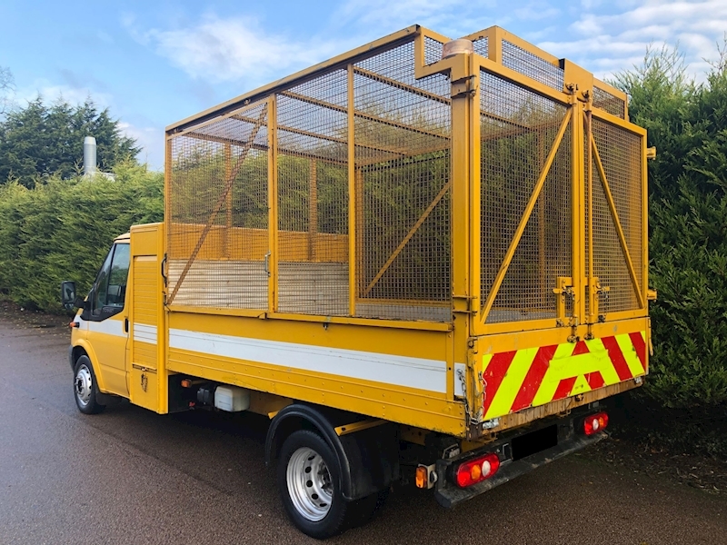 Used 2010 Ford Transit T350 2.4 115bhp CAGED TIPPER WITH TOOL BOX - DRW ...