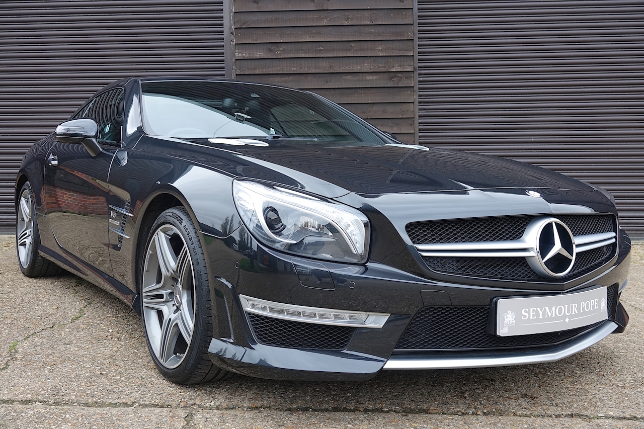 Used 2014 Mercedes-Benz SL63 AMG 5.5 V8 Bi-Turbo Convertible 7-Speed ...