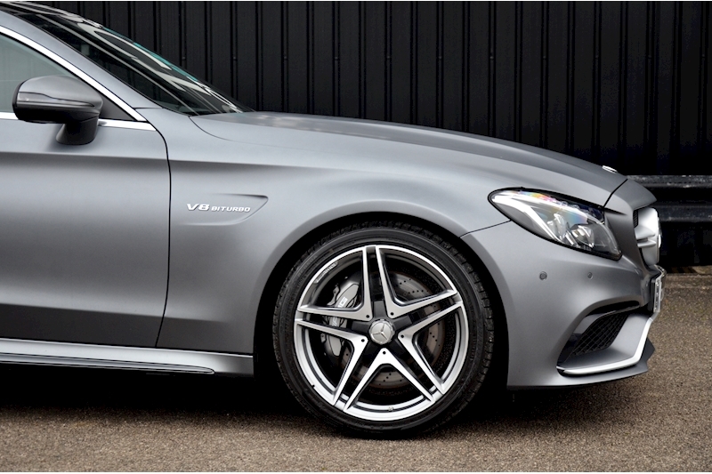 Used Mercedes-Benz C63 AMG Premium Designo Selenite Grey Magno + Pano ...