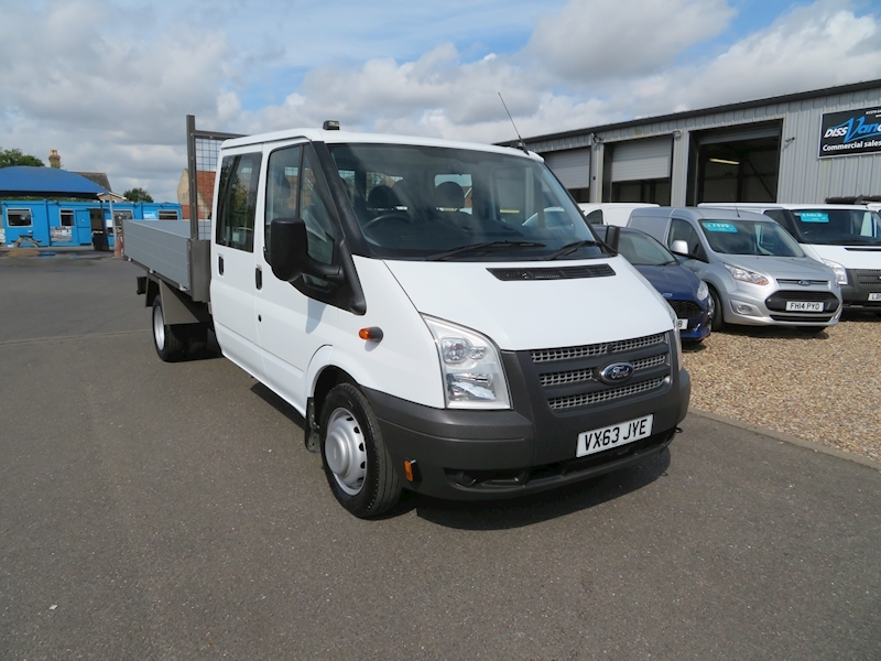 Used 2013 Ford Transit T350 LWB Double Cab Tipper For Sale (U495 ...