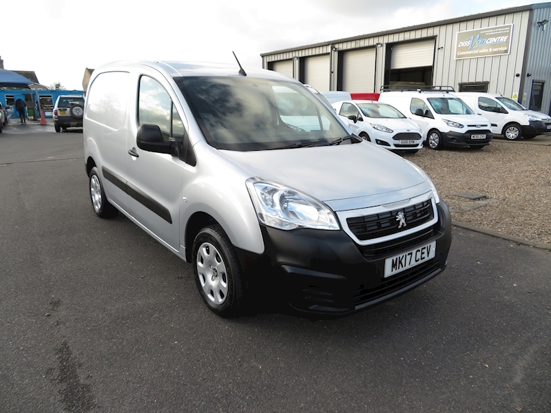 Used 2017 Peugeot Partner Blue Hdi Professional L1 Panel Van 1.6 Manual ...
