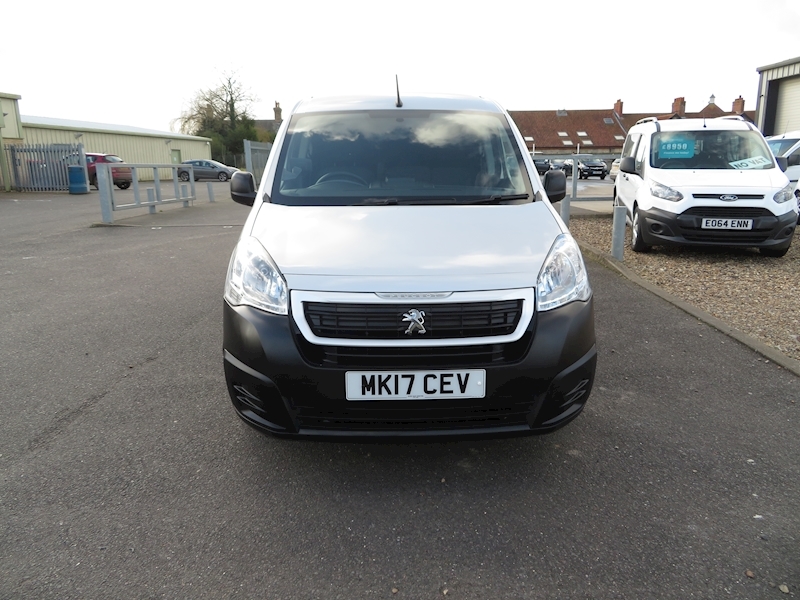 Used 2017 Peugeot Partner Blue Hdi Professional L1 Panel Van 1.6 Manual ...