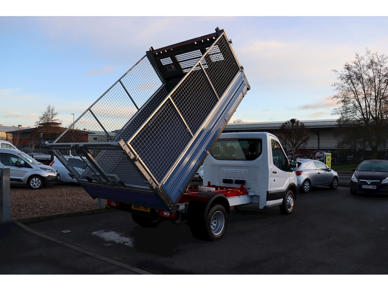 Used 2016 Ford Transit 2.2 TDCi 350 Caged Tipper 2dr Diesel Manual RWD ...
