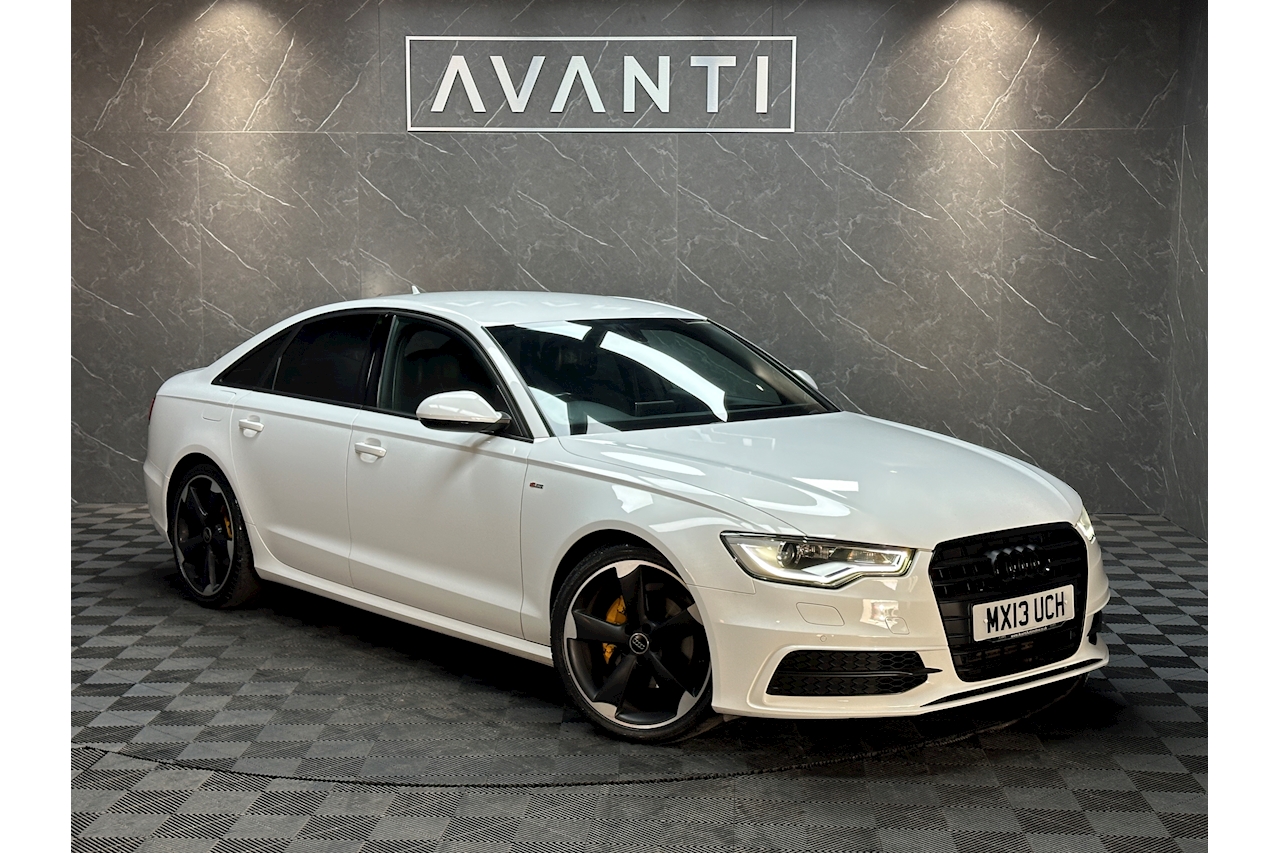 Audi a6 white black edition store