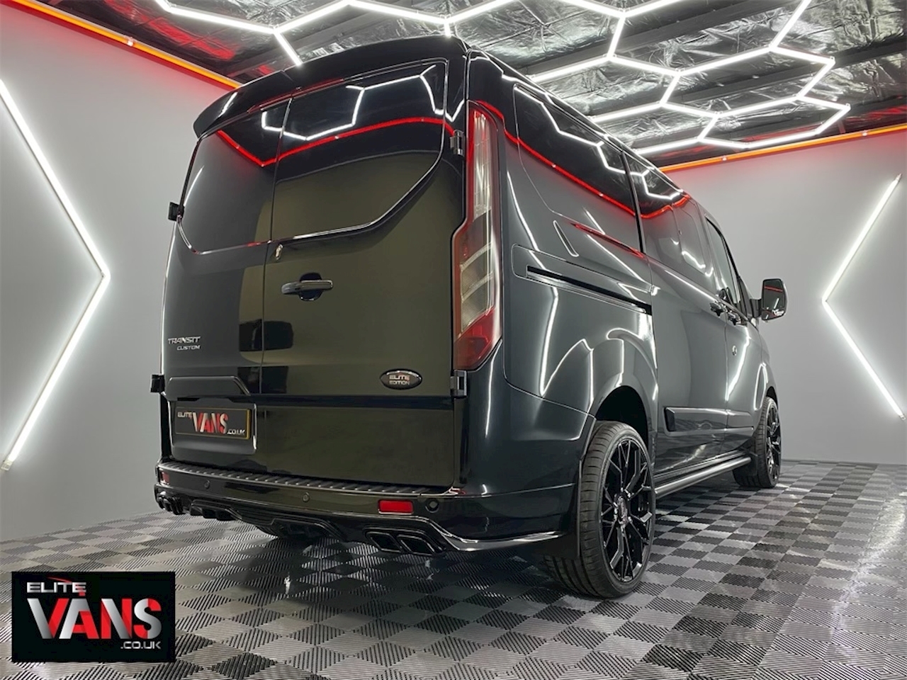 Used 2021 Ford Transit Custom DCIV L1 320 Limited Elite Edition SWB 130 ...