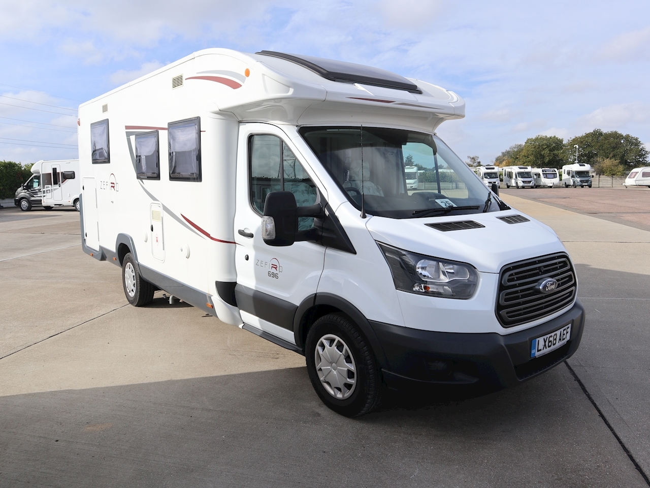 Used 2018 Ford RollerTeam Zefiro 696 Motorhome For Sale in Essex (U1620 ...