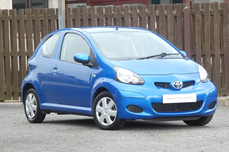 Used 2010 Toyota AYGO Blue For Sale (U517) | Newmachar Motors Ltd