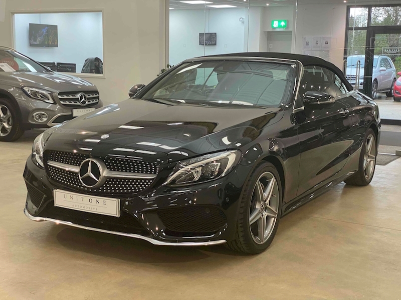 Used 2017 Mercedes-Benz 2.0 C200 AMG Line (Premium Plus) Cabriolet 2dr ...