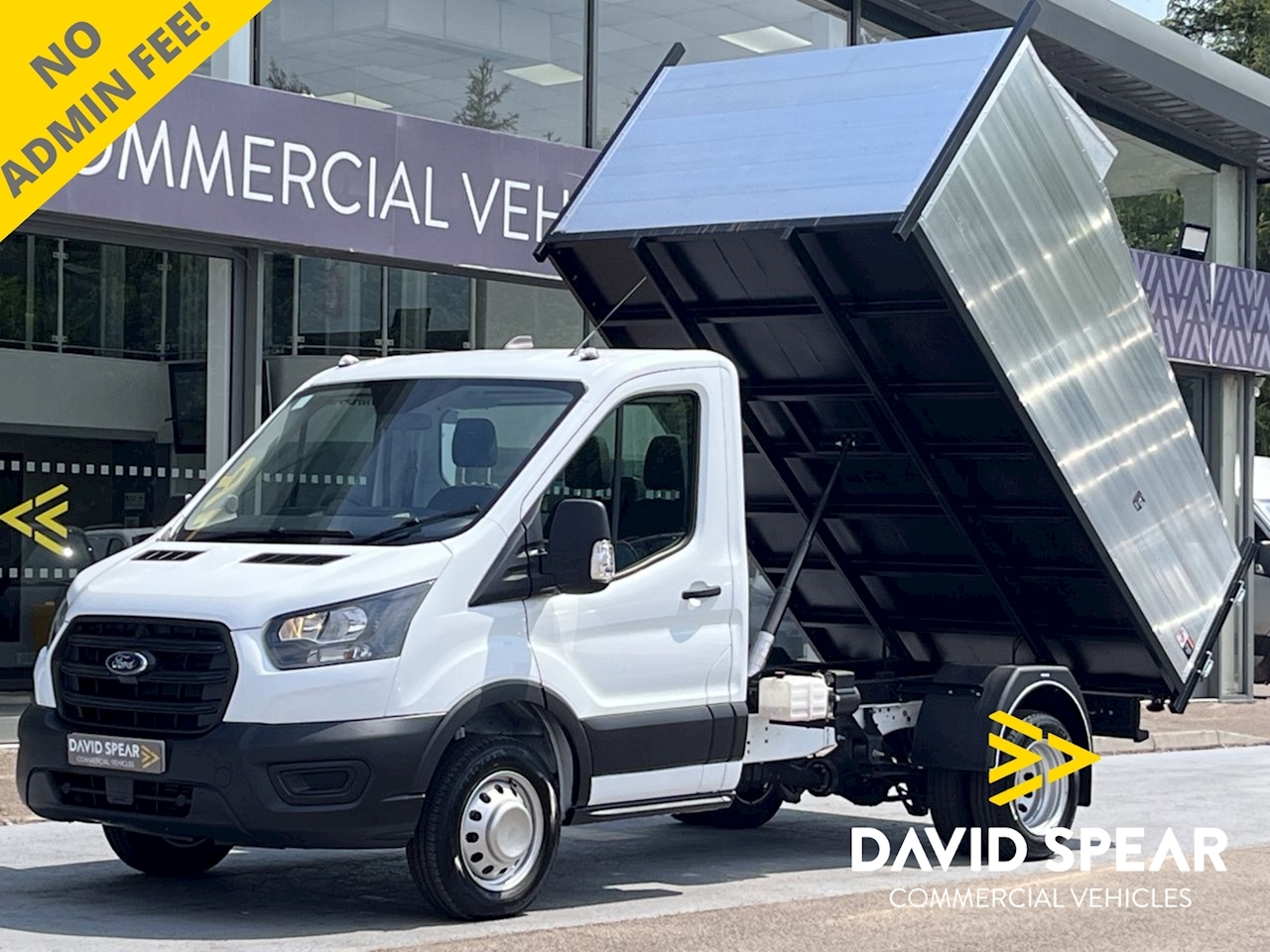 New 2023 Ford TDCI 130ps ARB Tipper Body with Tow Bar & Twin Rear ...