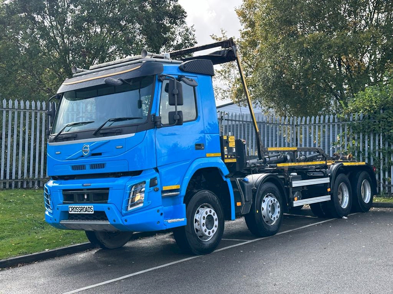 Used 2018 Volvo FM X 450 8X4 HOOK LOADER * LEATHER * HARSH EQUIPMENT ...