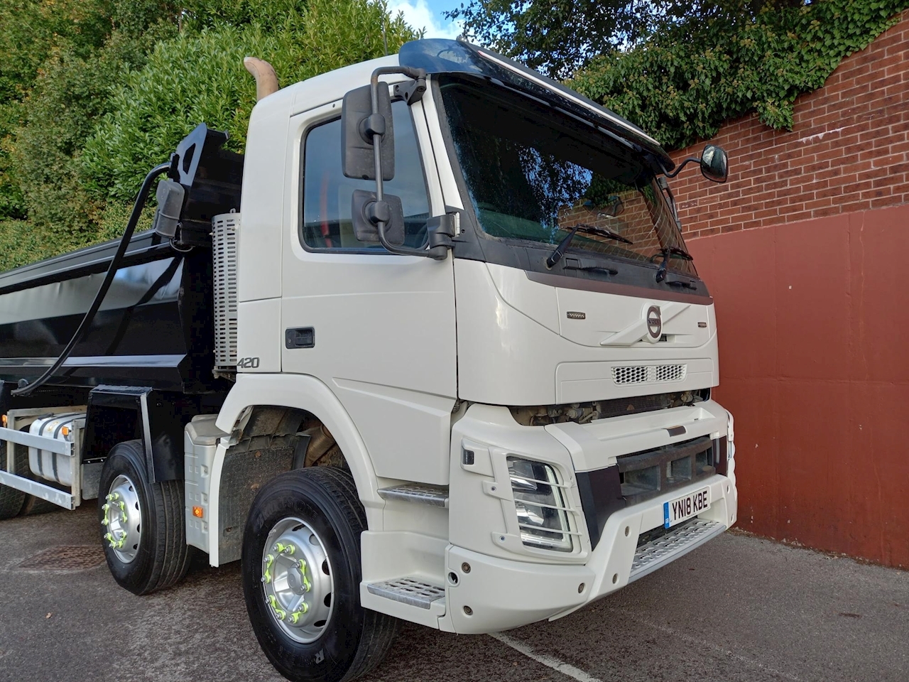 Used 2018 Volvo FMX 420bhp 13 LITRE 8X4 THOMPSON STEEL BODY For Sale ...
