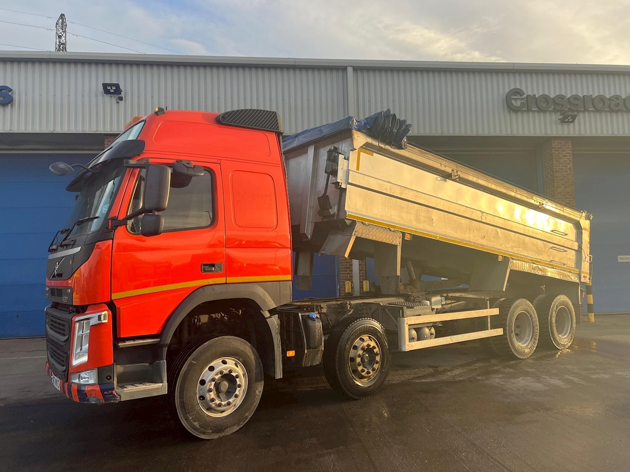 Used 2017 Volvo FM 420 GT 8X4 BROUGHTON STEEL BODY TIPPER * ONBOARD ...
