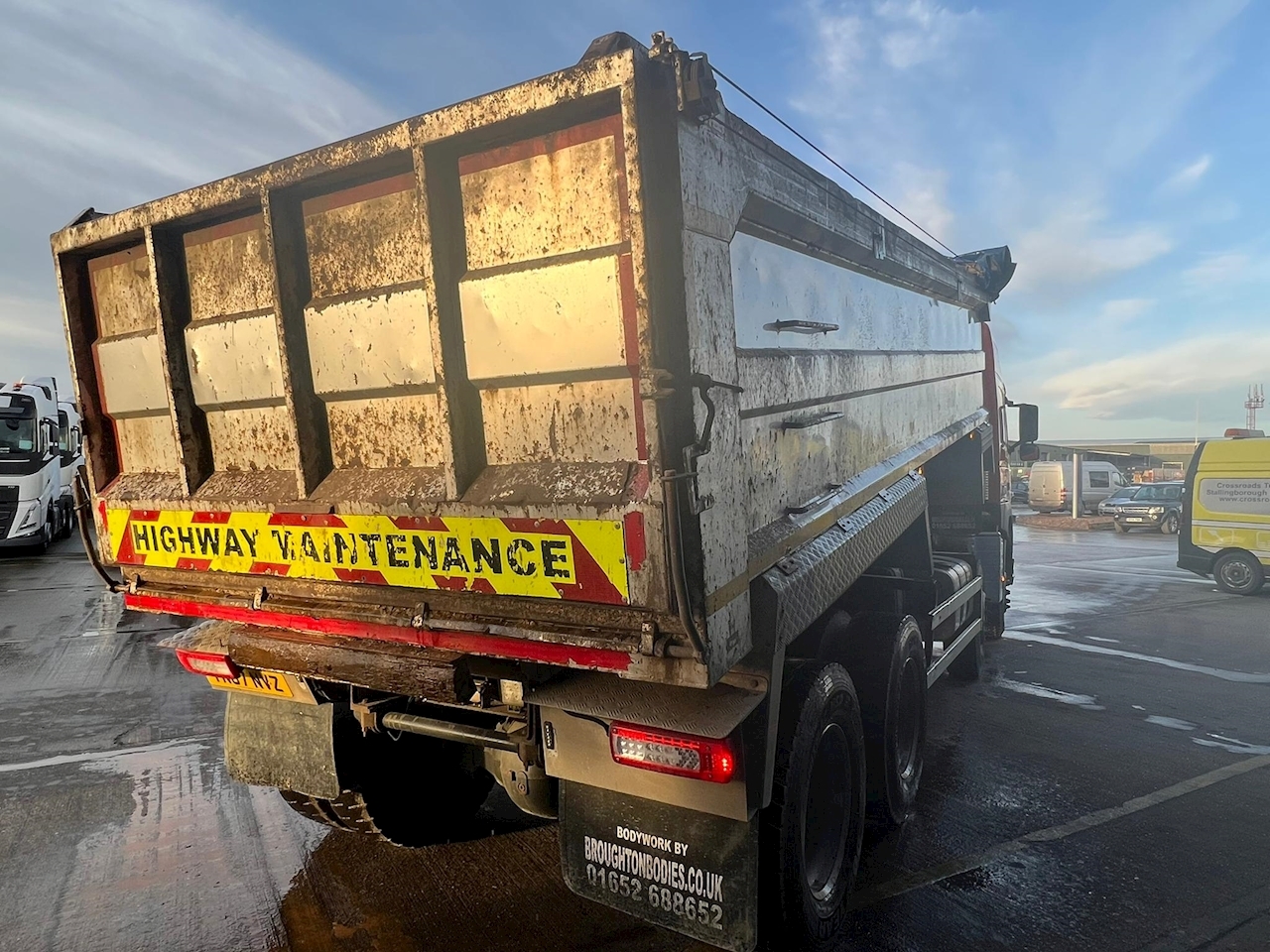 Used 2017 Volvo FM 420 GT 8X4 BROUGHTON STEEL BODY TIPPER * ONBOARD ...