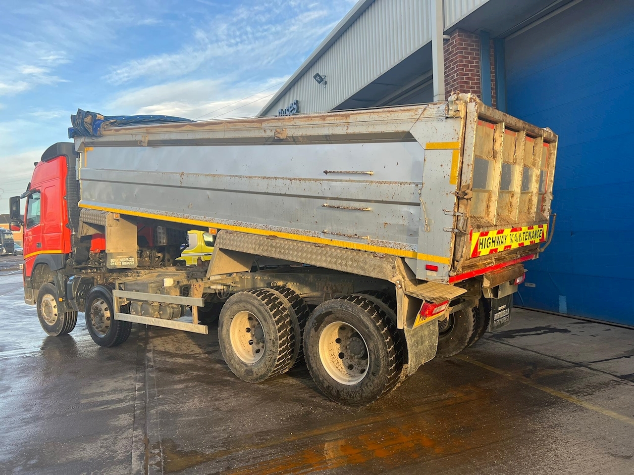 Used 2017 Volvo FM 420 GT 8X4 BROUGHTON STEEL BODY TIPPER * ONBOARD ...
