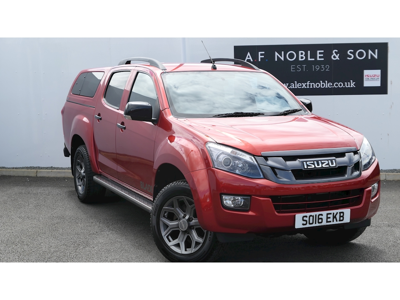 Used 2016 Isuzu D-Max TD Blade For Sale (U250) | A.F. Noble & Son