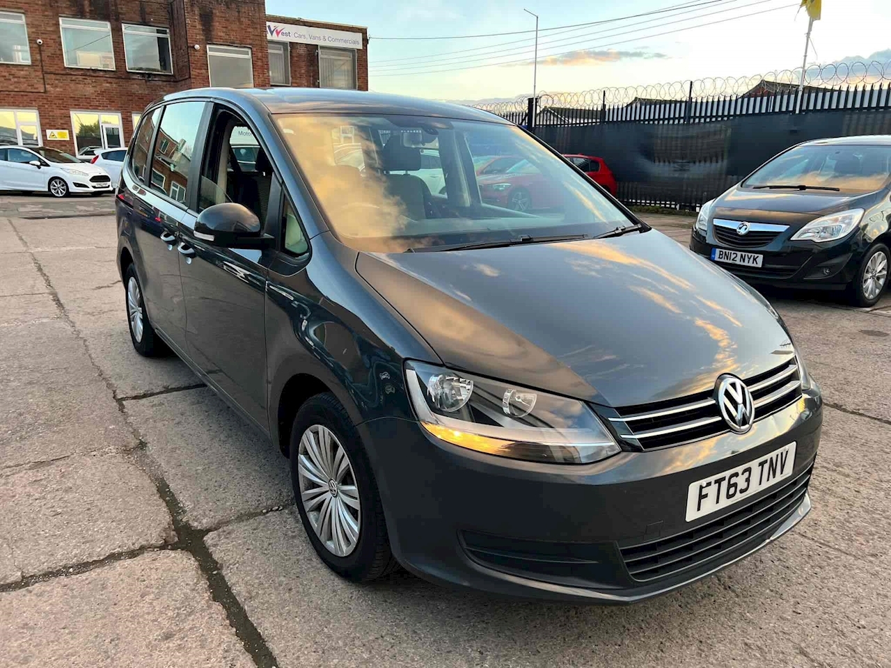 Used 2014 Volkswagen Sharan TDI BlueMotion Tech S For Sale in Avon ...