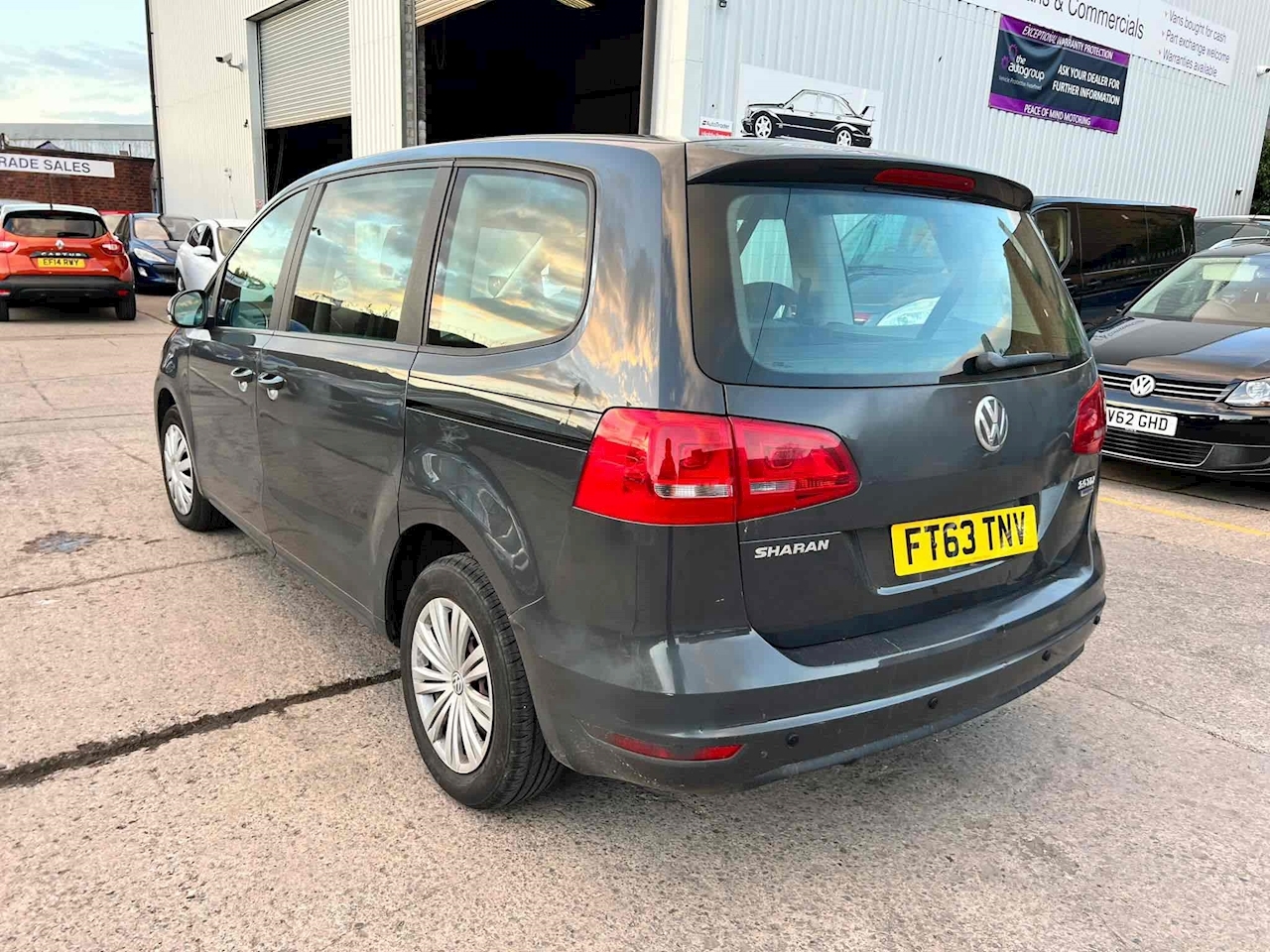 Used 2014 Volkswagen Sharan TDI BlueMotion Tech S For Sale in Avon ...