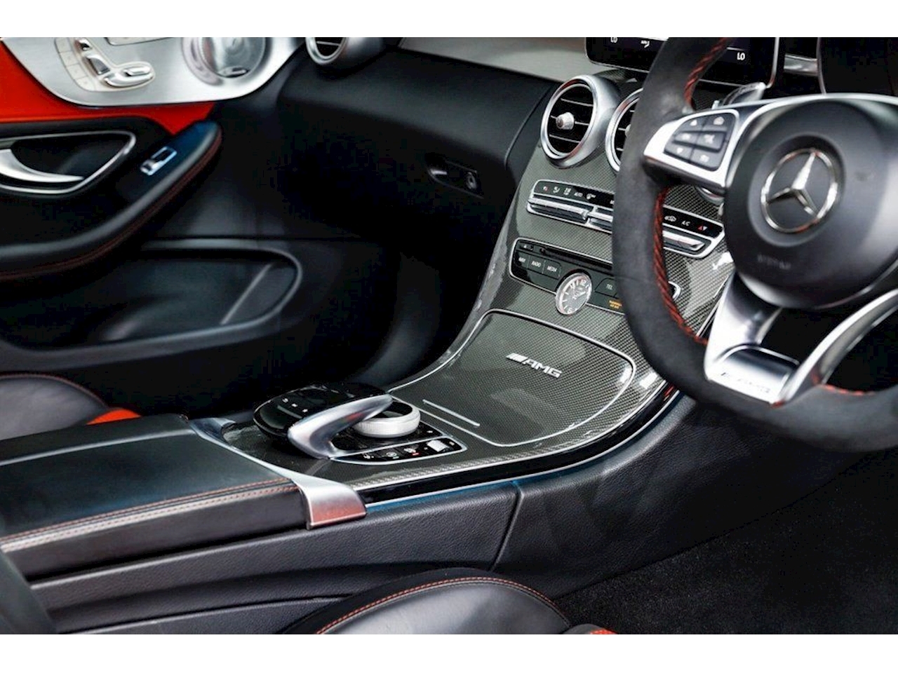 Used 2018 Mercedes-Benz C-CLASS 4.0 AMG C 63 S PREMIUM 2d 503 BHP RED ...