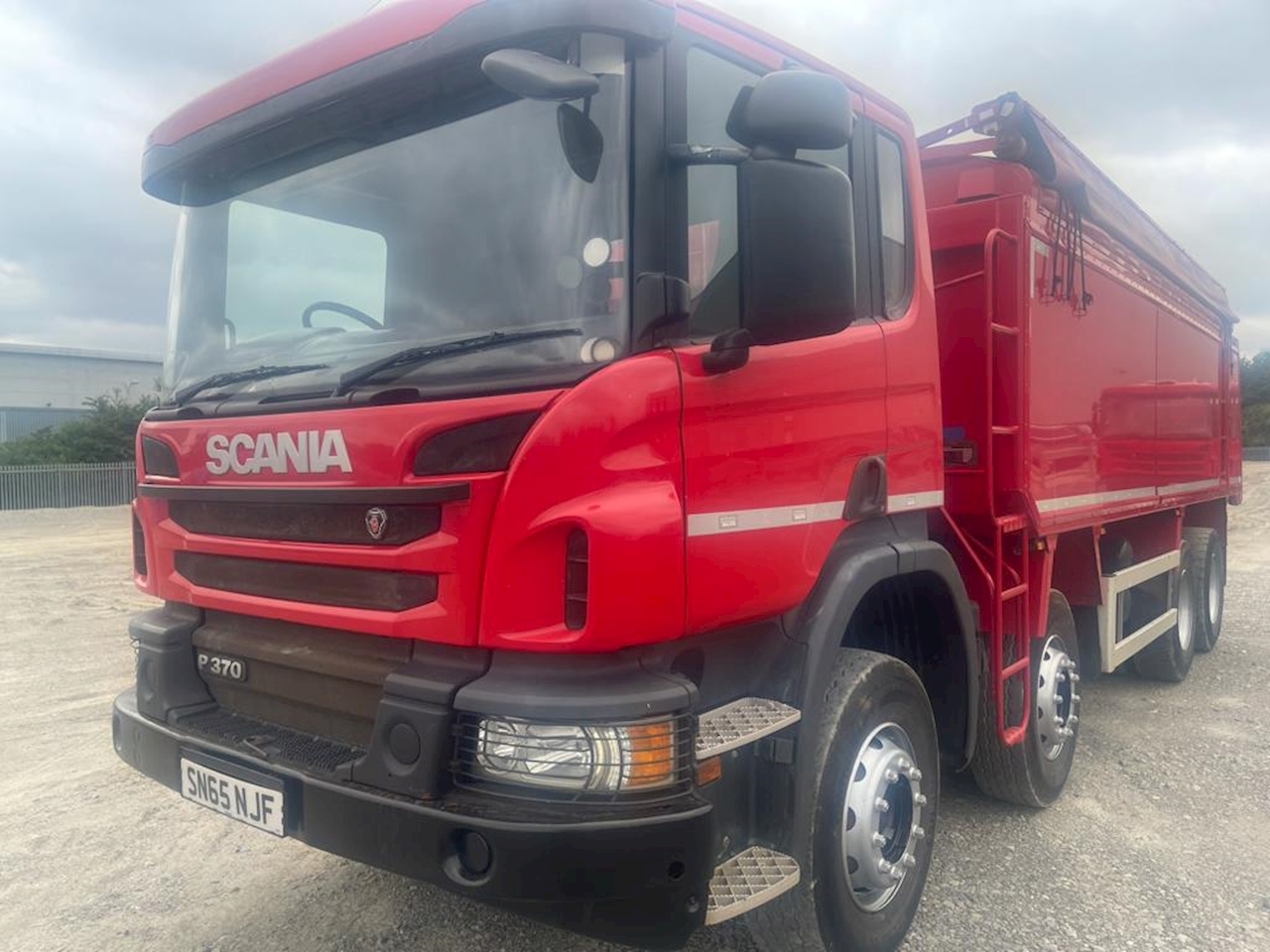 Used 2016 Scania P Series P370 with Wilcox Tarmac Insulated Body For ...