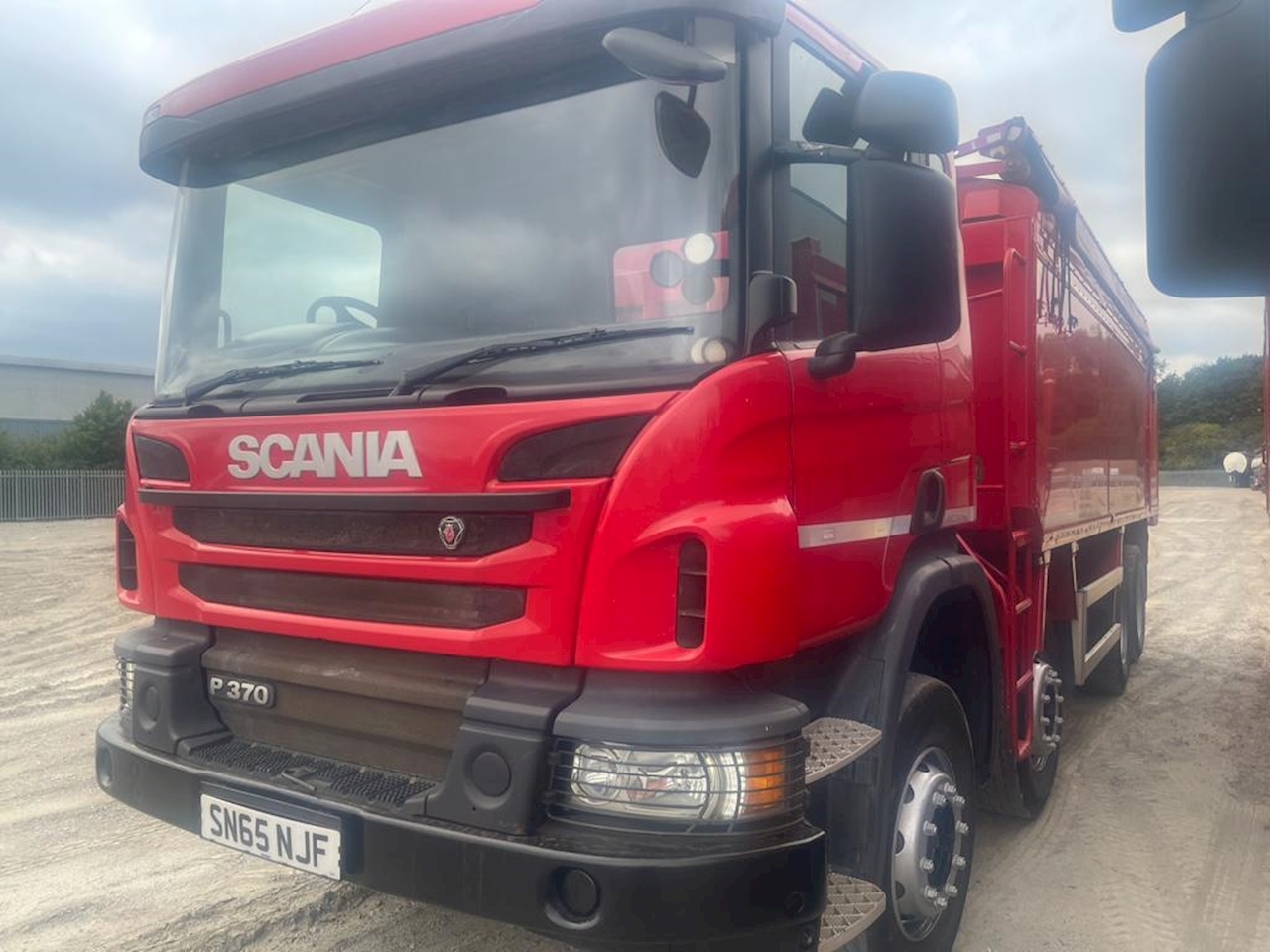 Used 2016 Scania P Series P370 with Wilcox Tarmac Insulated Body For ...