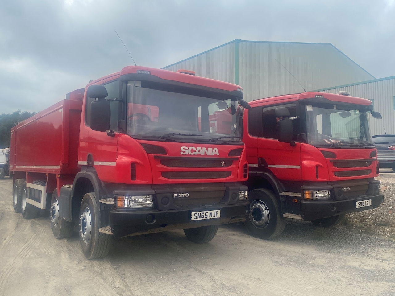 Used 2016 Scania P Series P370 with Wilcox Tarmac Insulated Body For ...