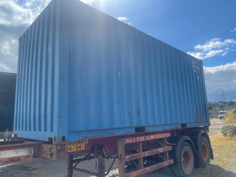 Used 2004 ACM 20 Ft Shipping Container 20 Ft Shipping Container For ...