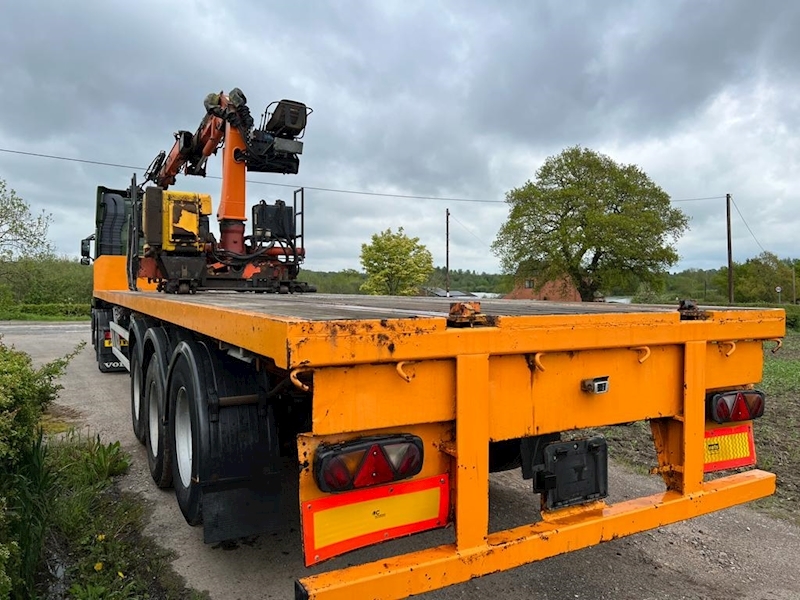 Used 2008 Dennison Brick Trailer Fitted with Atlas Brick Crane For Sale ...