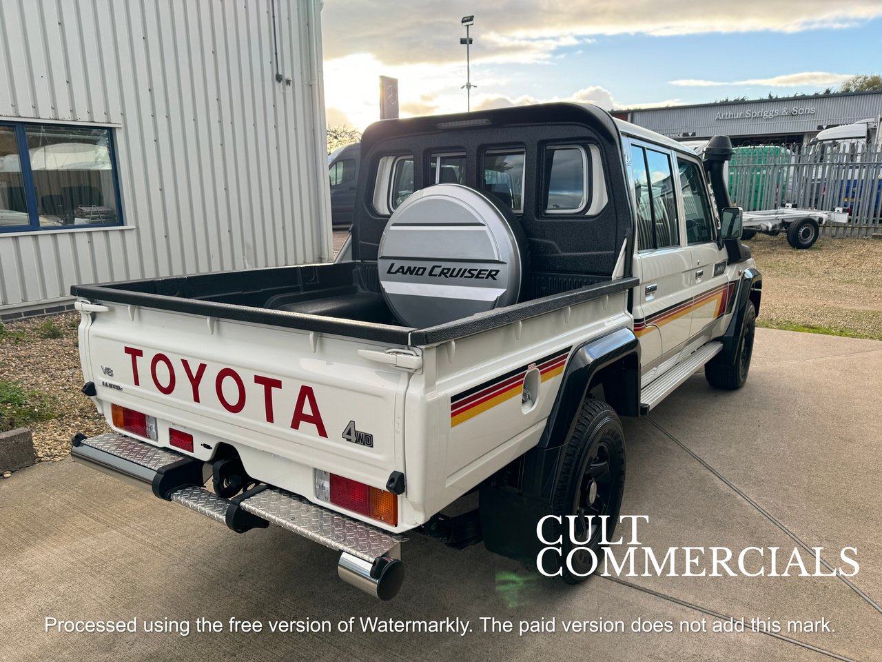 Used 2024 Toyota Land Cruiser 70 Series VDJ 79 Double Cab Limited ...