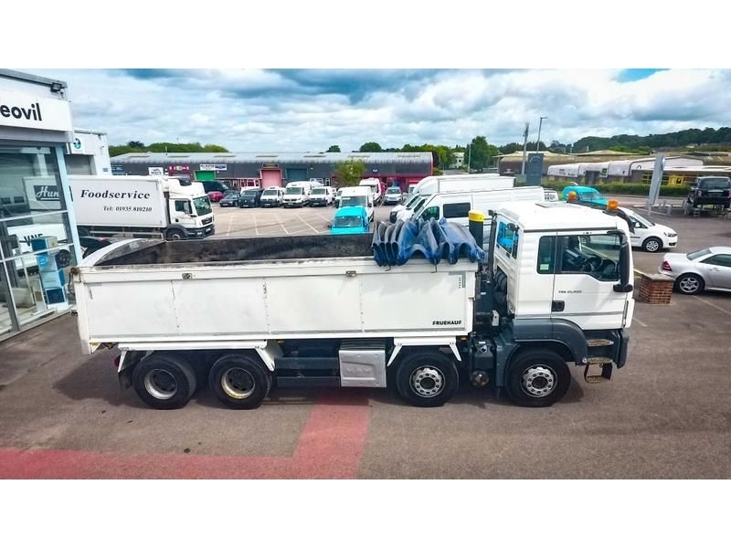 Used 2016 MAN TGS 35.400 8X4 INSULATED TIPPER For Sale in Somerset (U51 ...