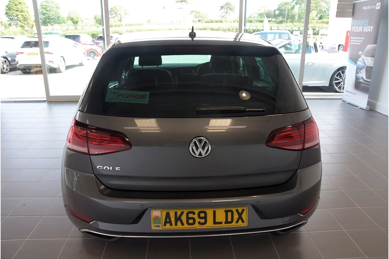 Used 2019 Volkswagen Golf TDI Match Edition For Sale in Ceredigion ...