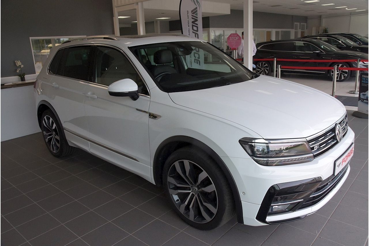 Used 2019 Volkswagen Tiguan TDI R-Line Tech For Sale in Ceredigion ...