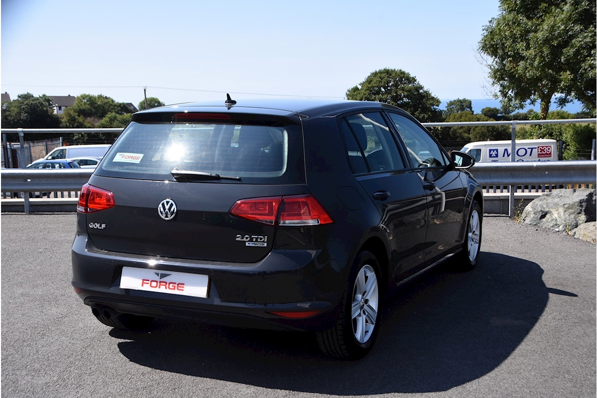 Used 2016 Volkswagen Golf Match Edition Tdi Bmt For Sale in Ceredigion ...
