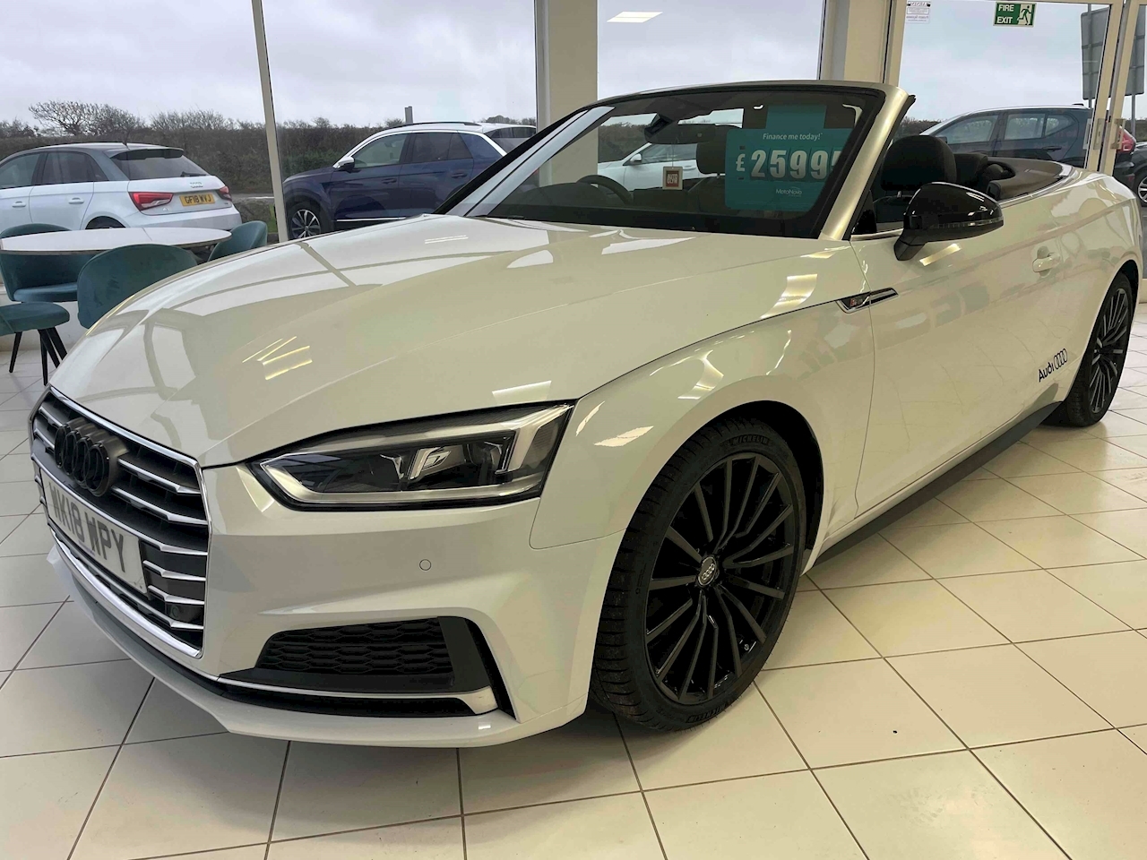 Used 2018 Audi A5 Cabriolet TDI S Line For Sale in Cornwall (U13928 ...