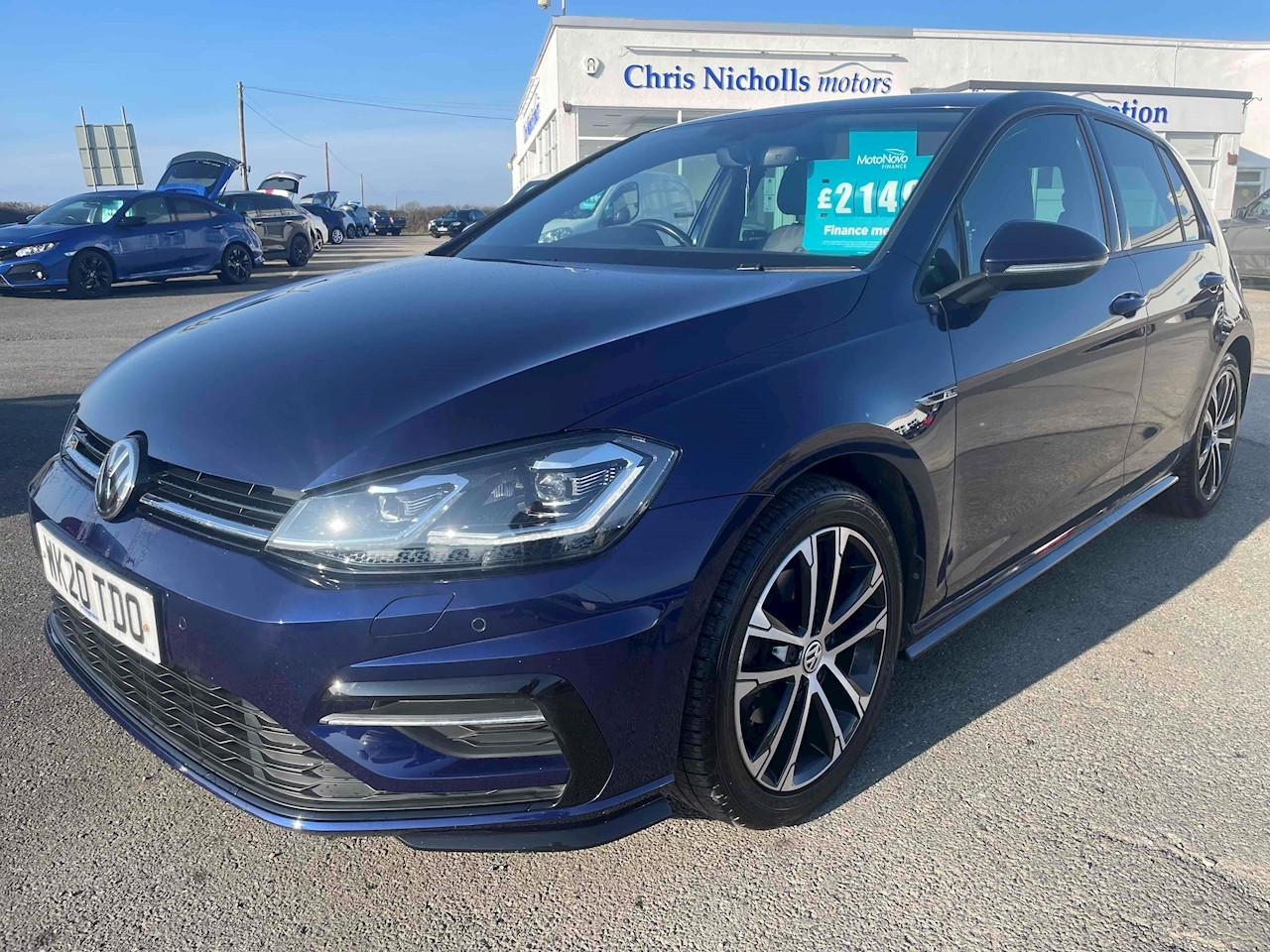 Used 2020 Volkswagen Golf TSI EVO R-Line Edition For Sale in Cornwall ...