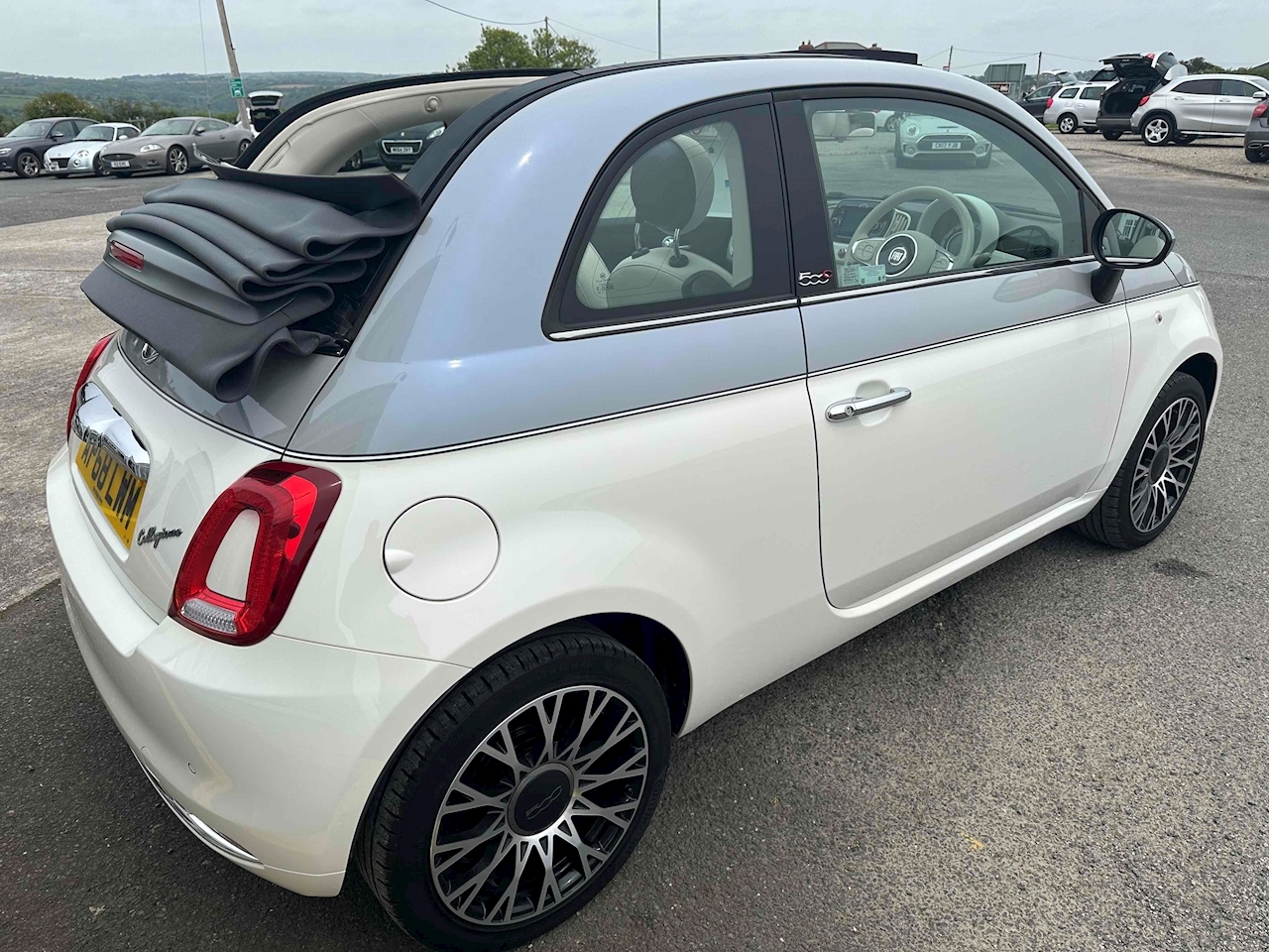 Used 2018 Fiat 500C Collezione For Sale in Cornwall (U14320) | Chris Nicholls Motors Ltd