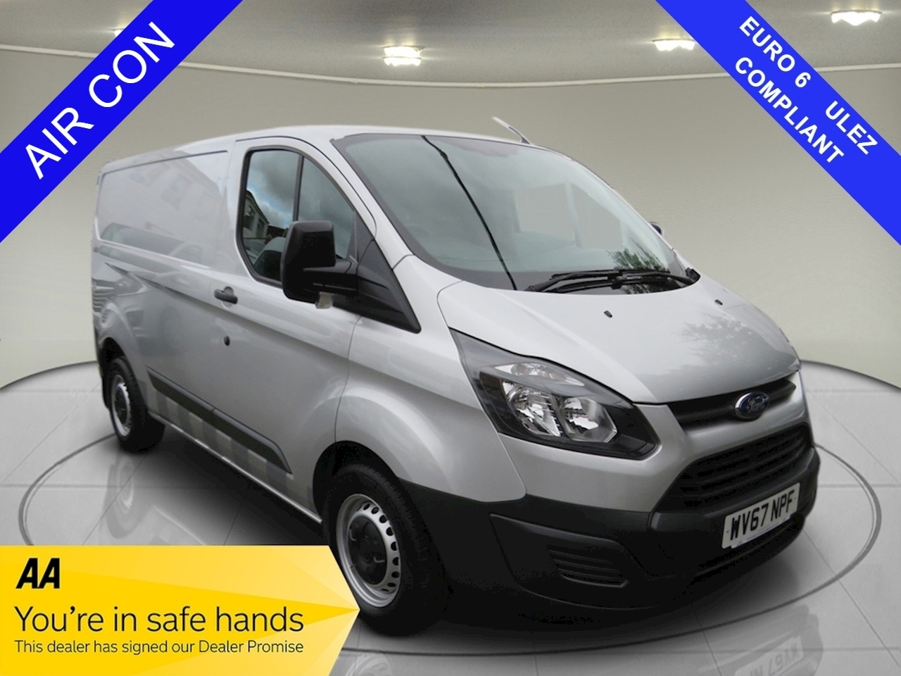 Used 2017 Ford Transit Custom TDCi 310 For Sale in Avon (U5150 ...