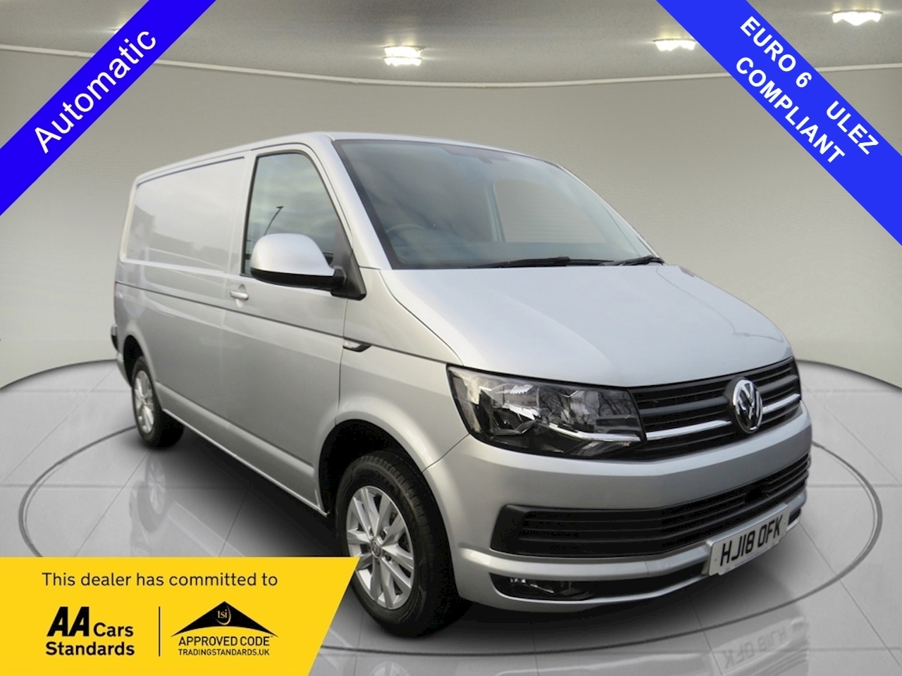 Used 2018 Volkswagen Transporter TDI T30 BlueMotion Tech Highline For ...