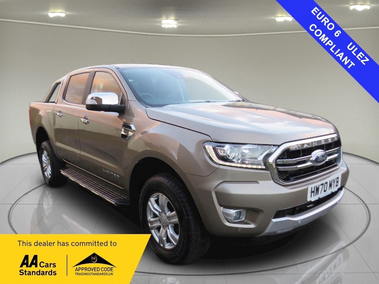 Used 2020 Ford Ranger EcoBlue Limited For Sale (U5243) | Bristol Trade ...